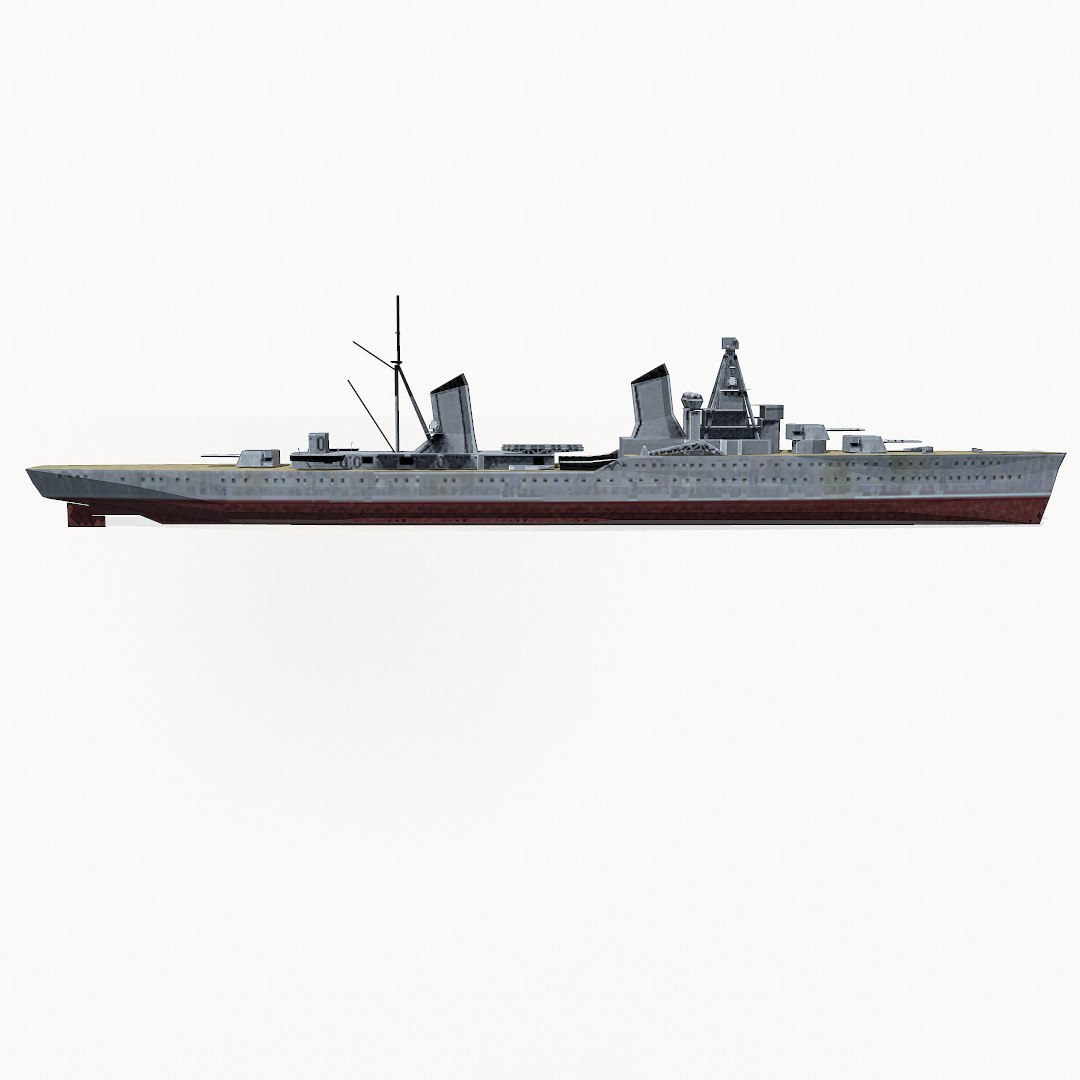 Battlecruiser Kirov 3d Model