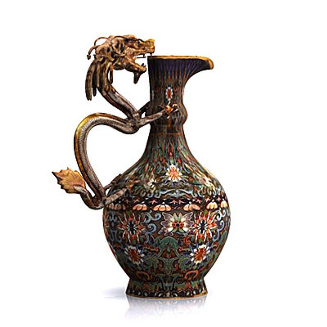 Chinese Pitcher 3d Model