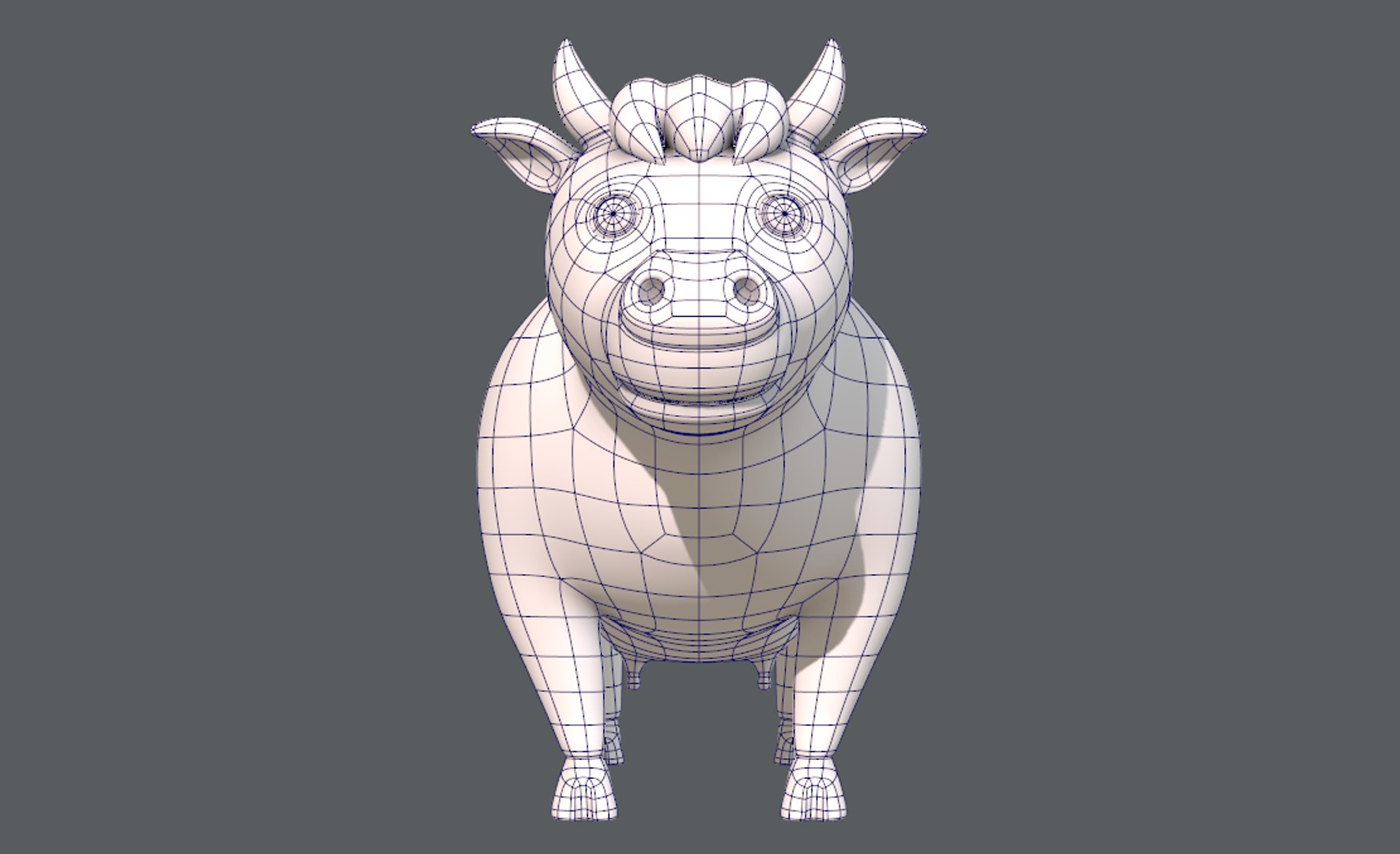 Cow v01 3D model - TurboSquid 1343589