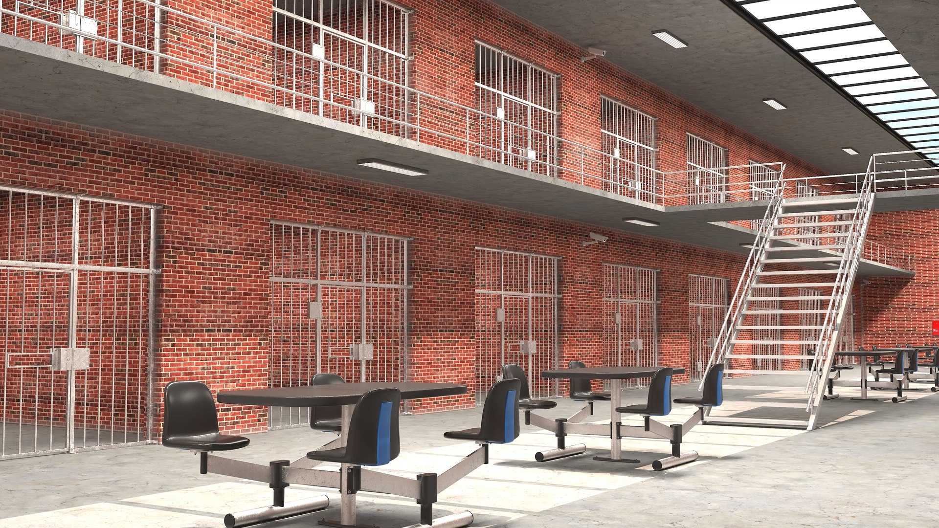 3D Model Prison - High Detail - TurboSquid 2257861