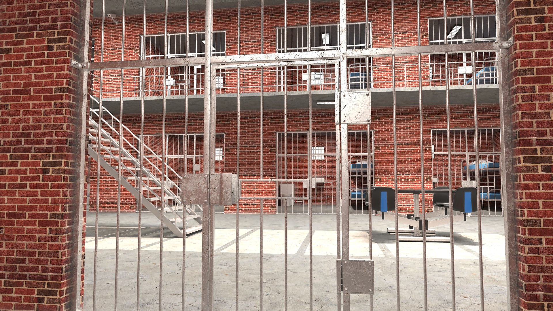 3D Model Prison - High Detail - TurboSquid 2257861