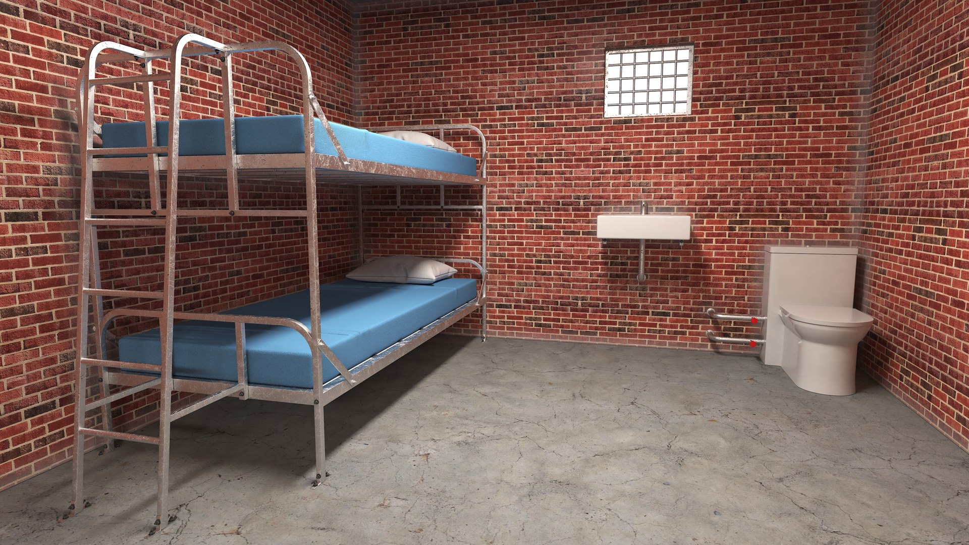 3D Model Prison - High Detail - TurboSquid 2257861