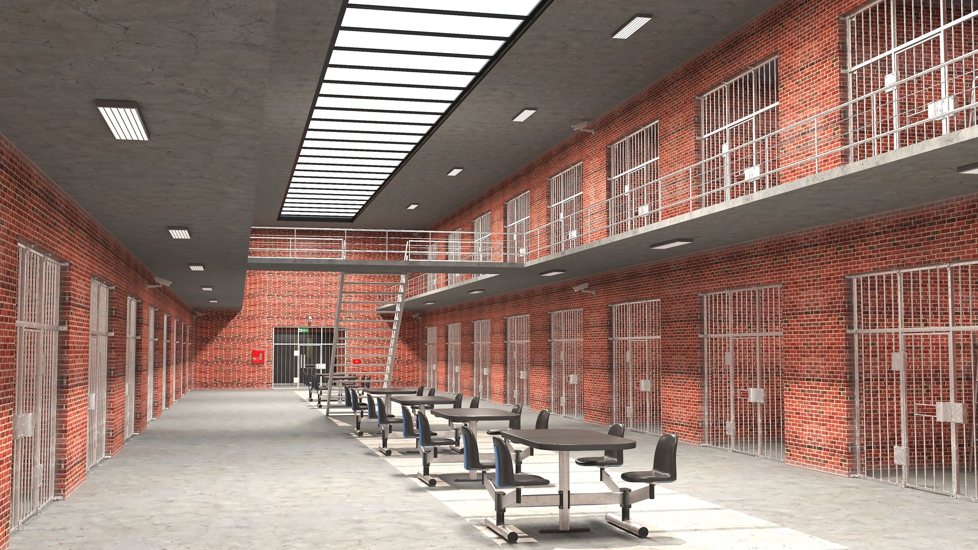 3D Model Prison - High Detail - TurboSquid 2257861