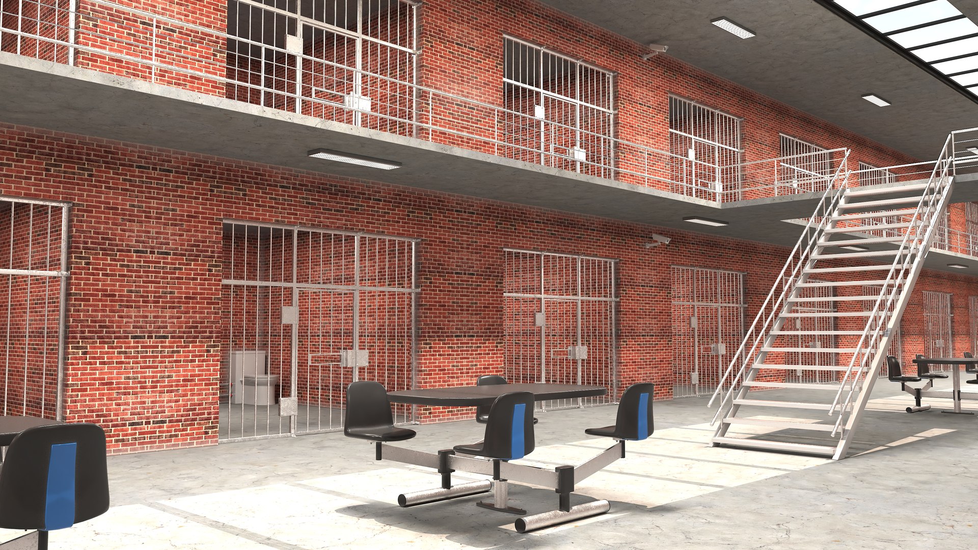 3D Model Prison - High Detail - TurboSquid 2257861