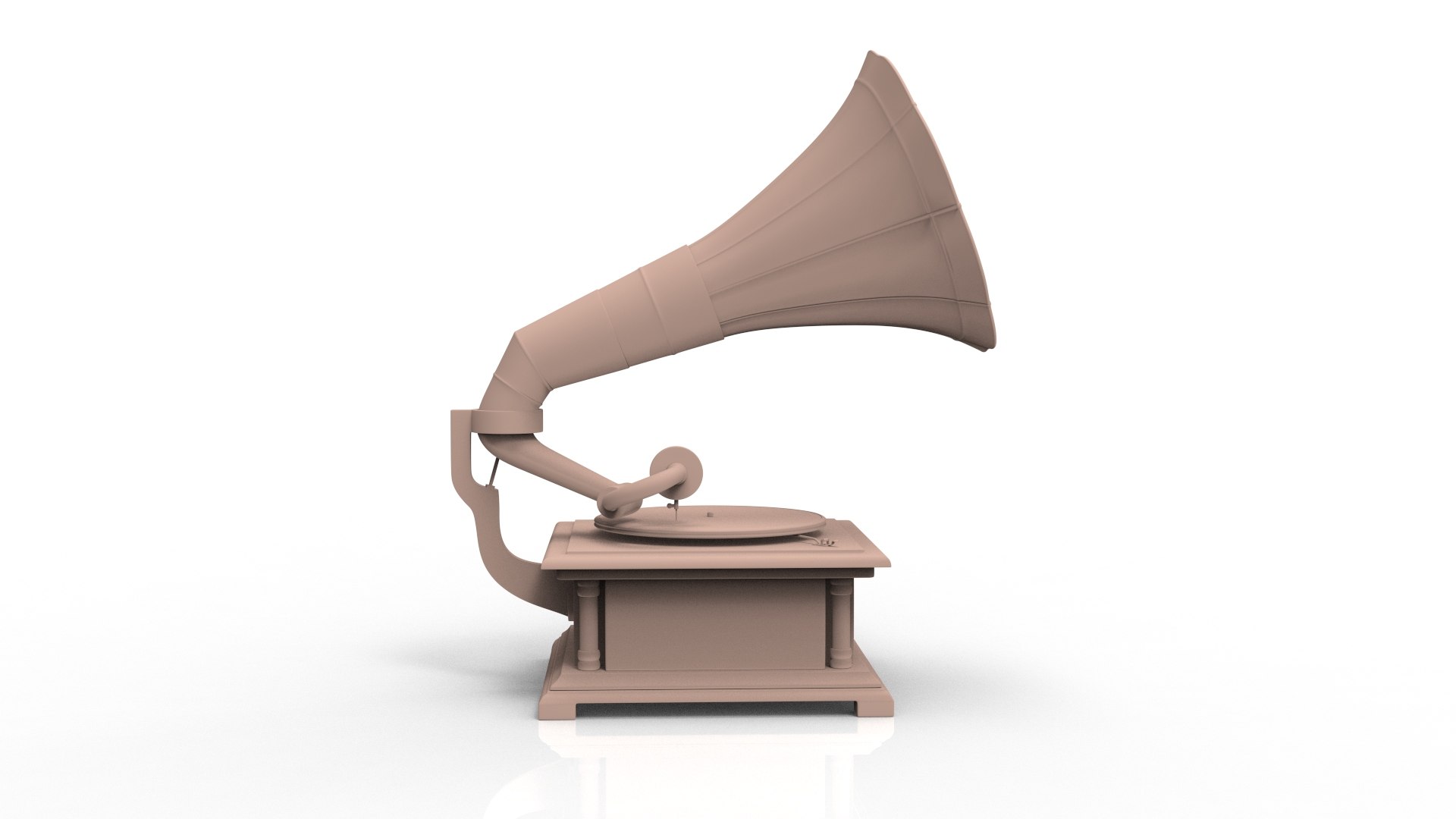 3D Gramophone Model - TurboSquid 2123909