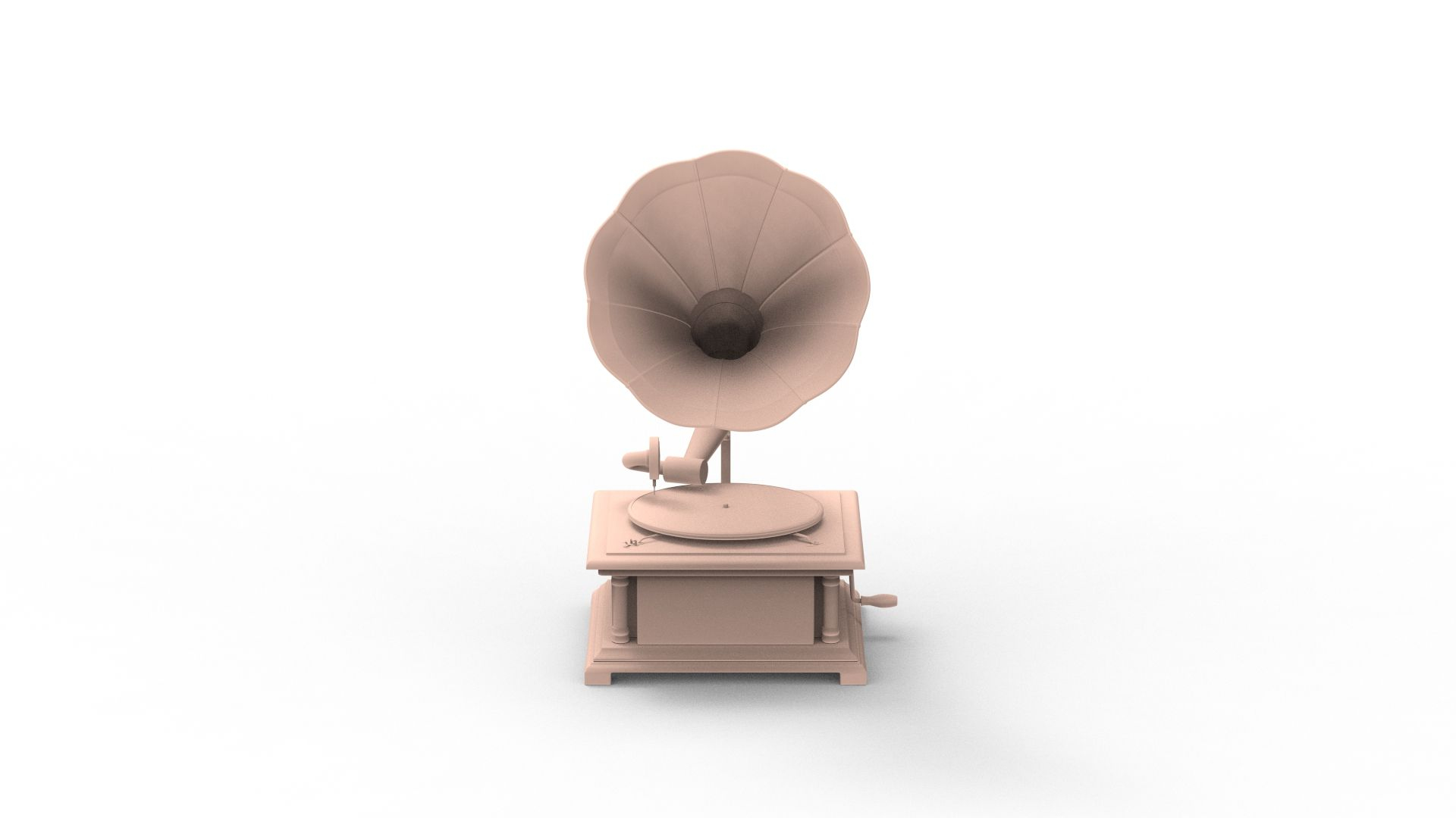3D Gramophone Model - TurboSquid 2123909