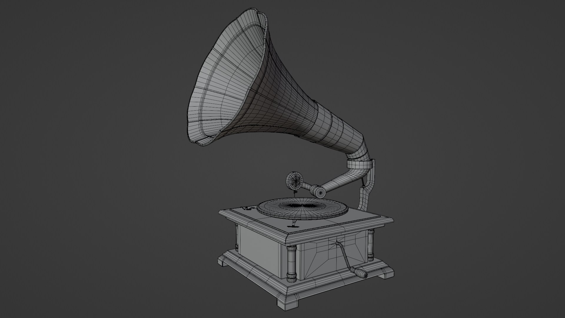 3D Gramophone Model - TurboSquid 2123909