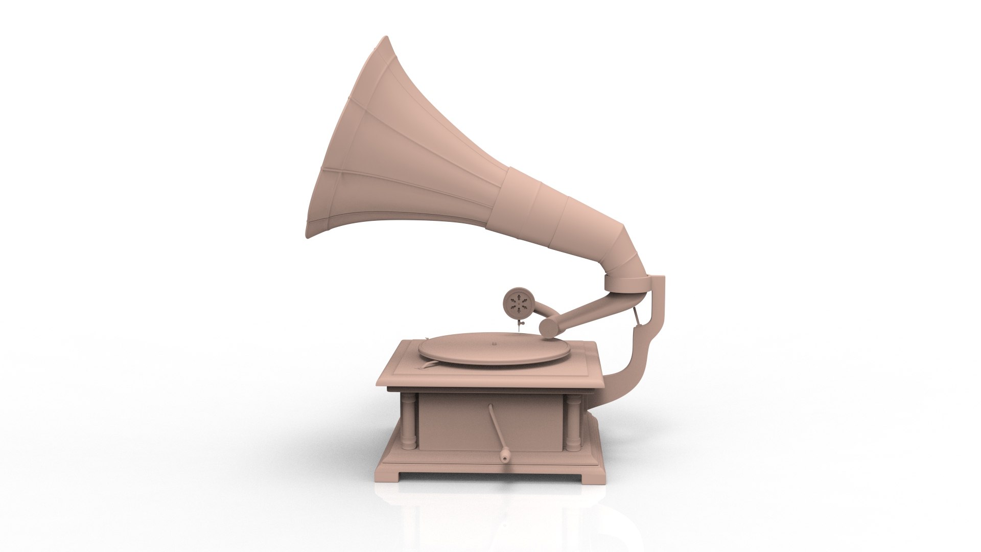 3D Gramophone Model - TurboSquid 2123909
