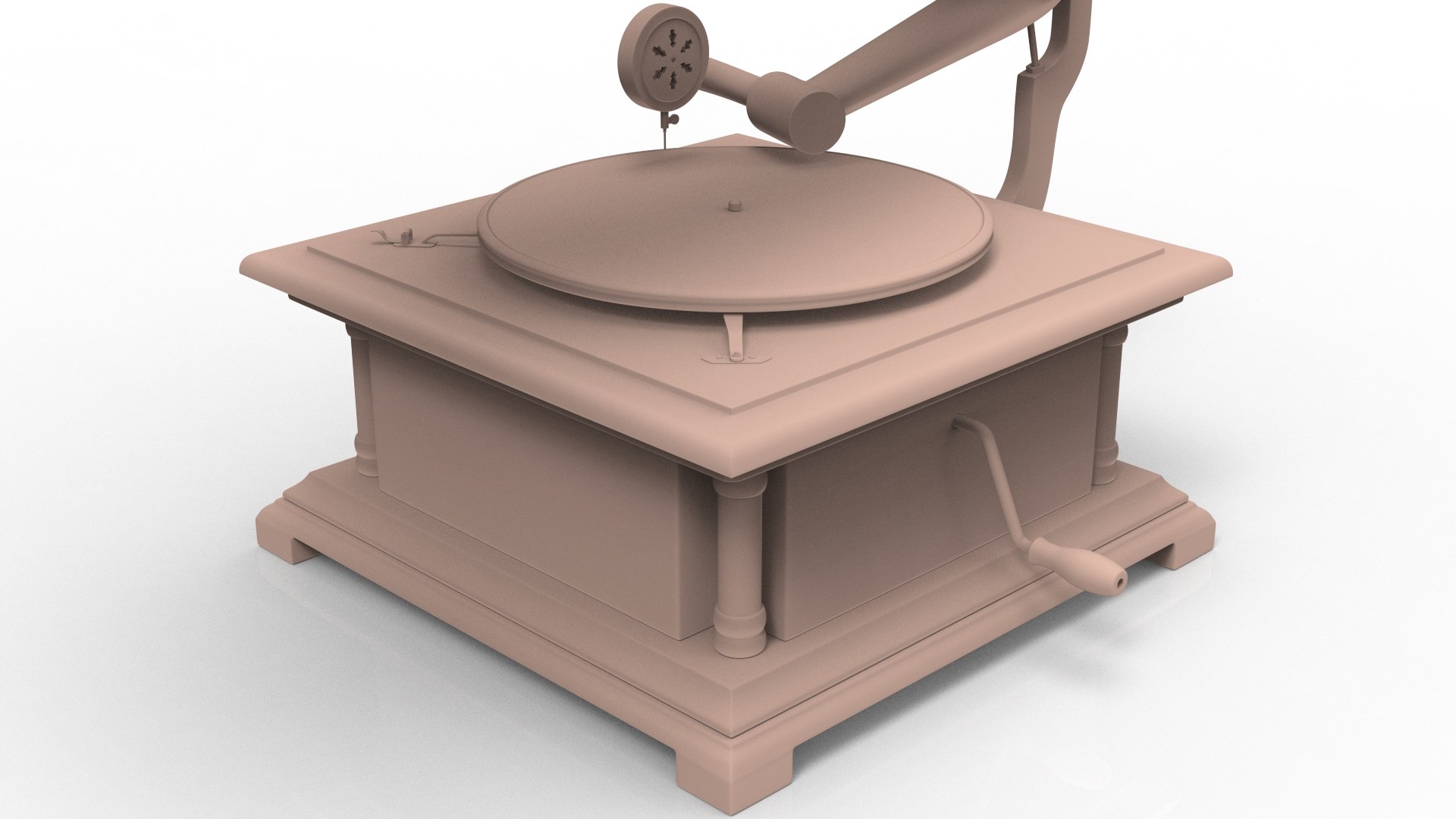 3D Gramophone Model - TurboSquid 2123909