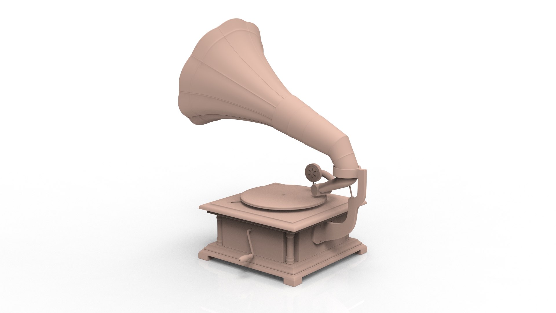 3D Gramophone Model - TurboSquid 2123909