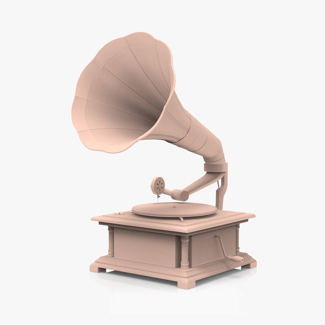 3D Gramophone Model - TurboSquid 2123909