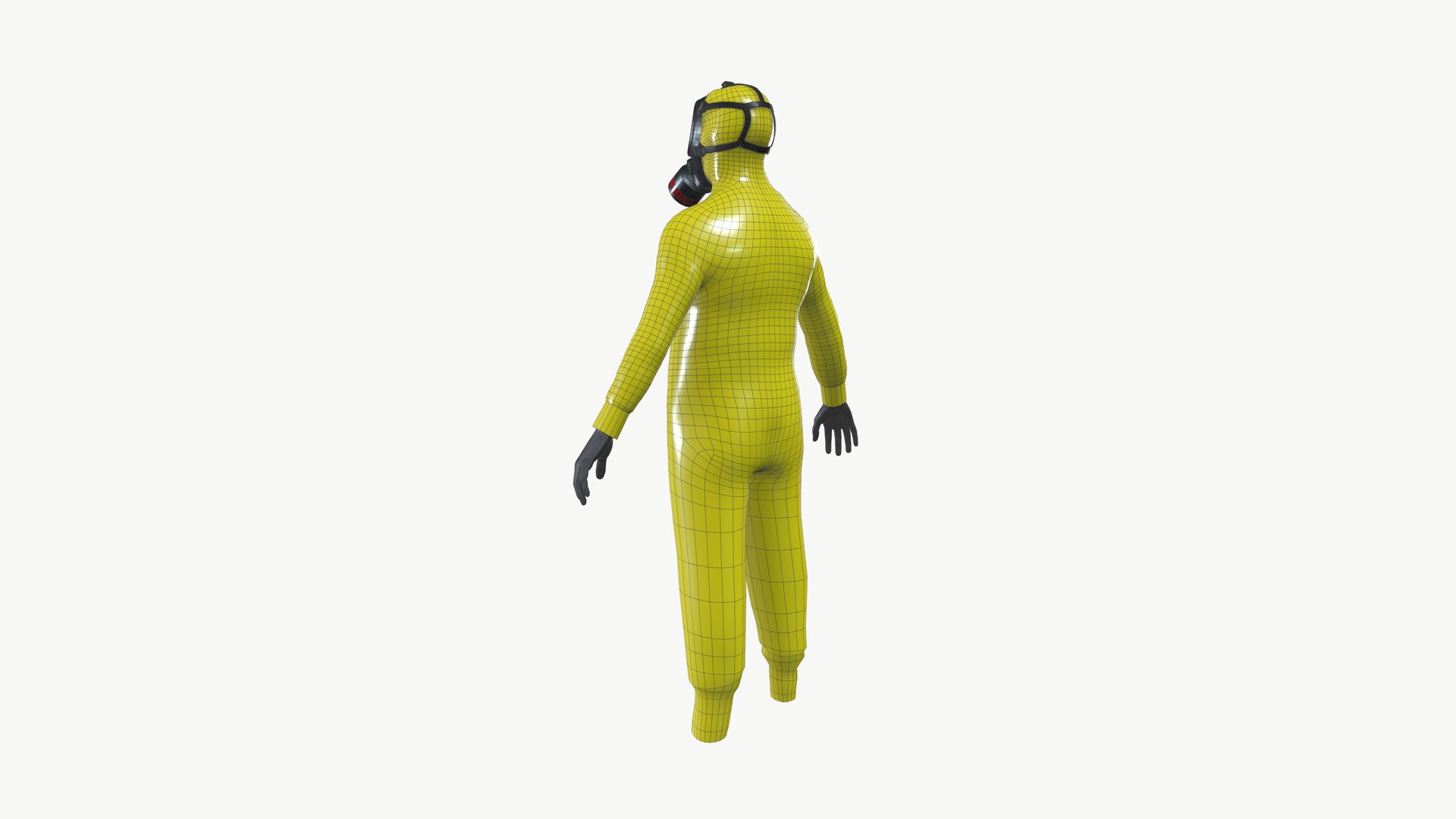 3D Gas Suit And Mask Model - TurboSquid 2259532
