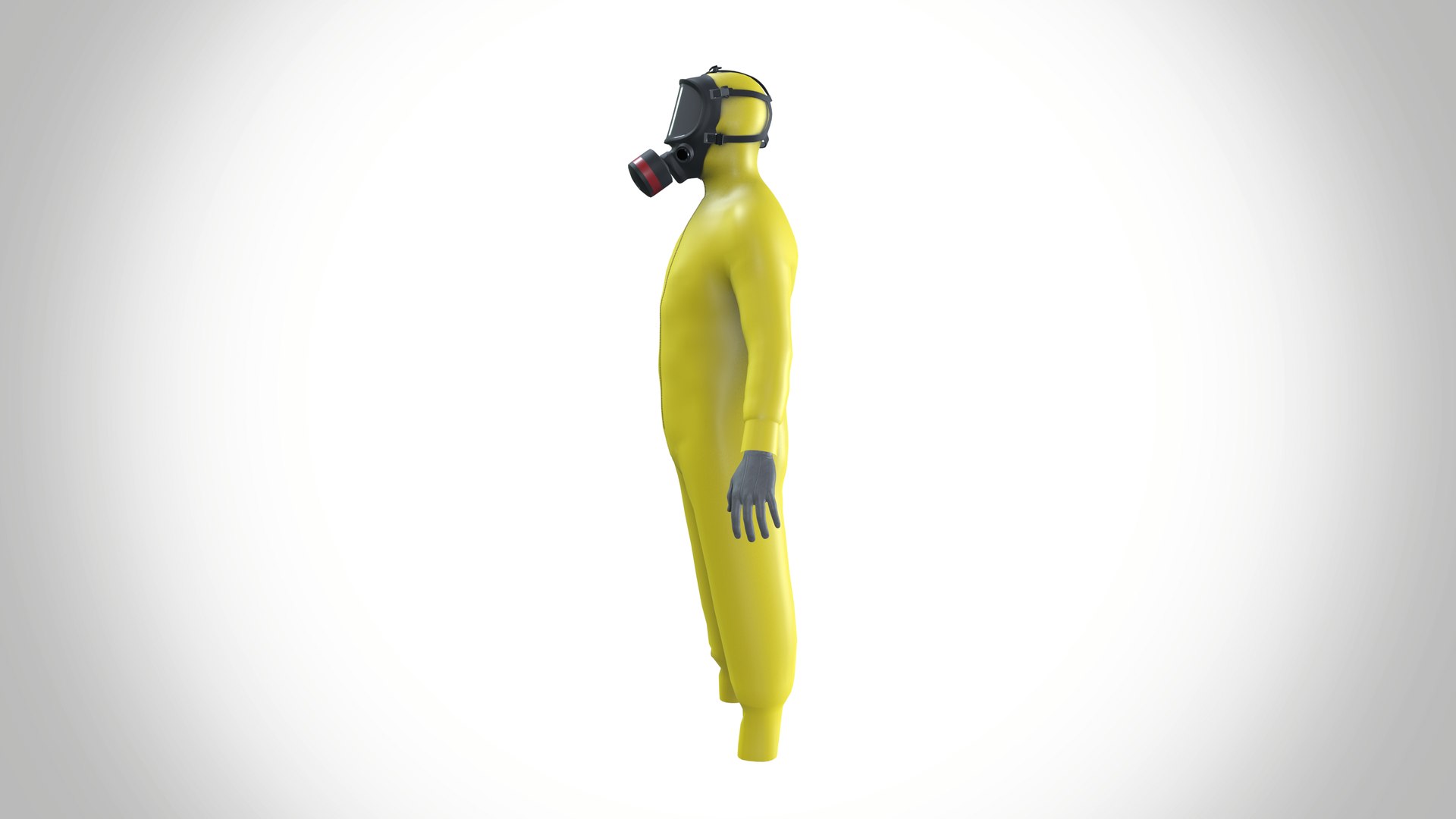 3D Gas Suit And Mask Model - TurboSquid 2259532