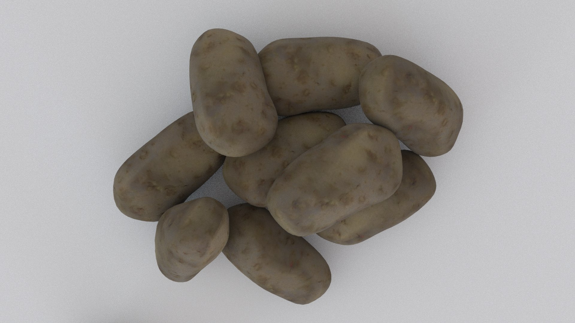 3D Model Potato - TurboSquid 2101536