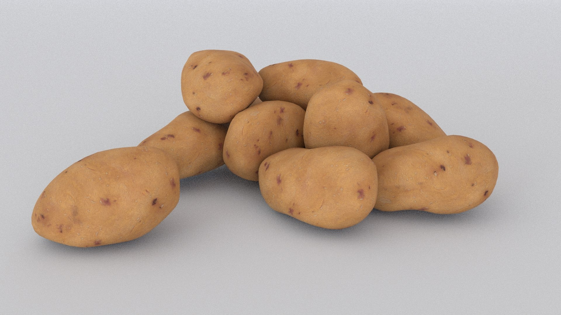 3D Model Potato - TurboSquid 2101536