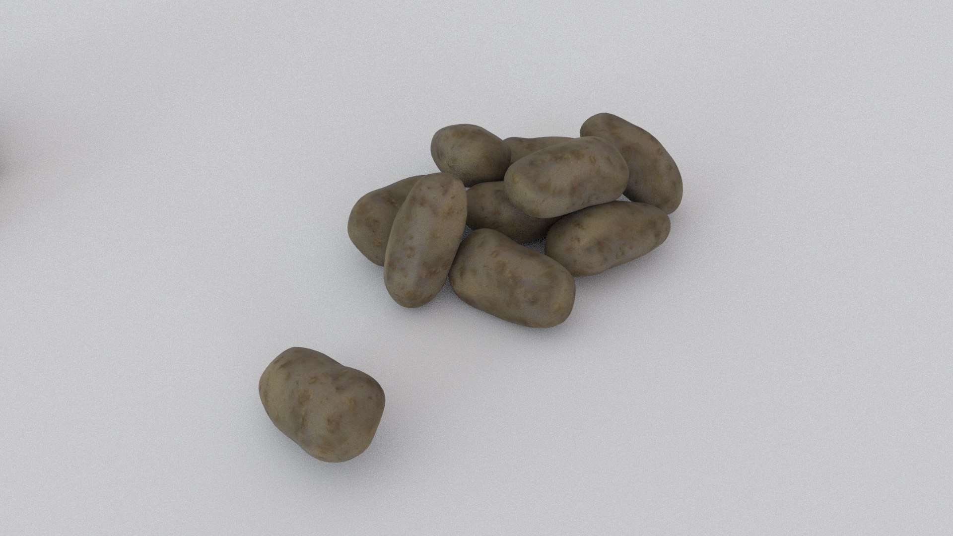 3D Model Potato - TurboSquid 2101536
