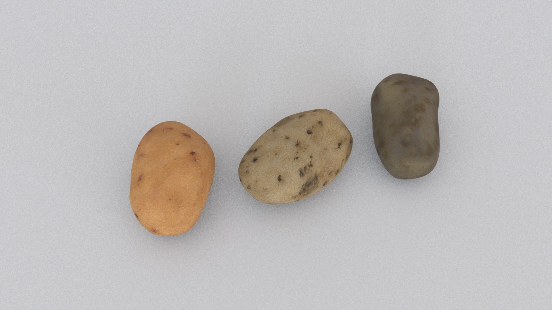 3D Model Potato - TurboSquid 2101536