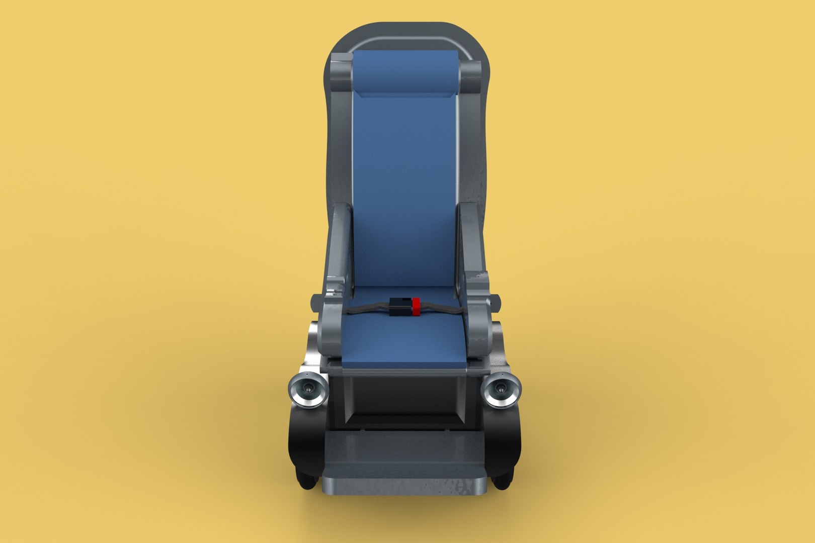 3D SELF-DRIVING SMART ELECTRIC WHEELCHAIR AUTONOMOUS ROBOT VEHICLE ...