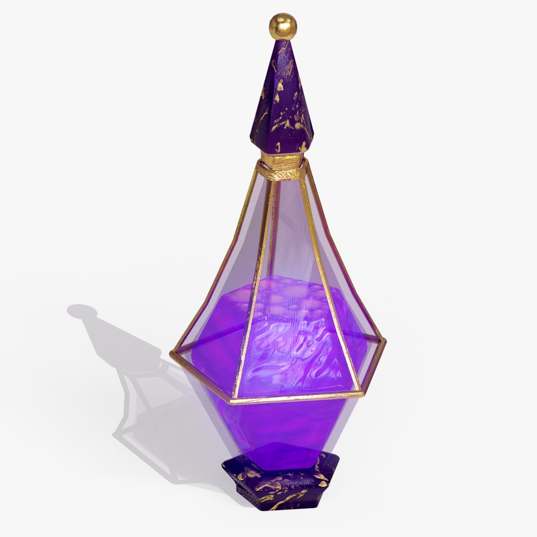 3D Stylized Potion Flask - TurboSquid 2071972