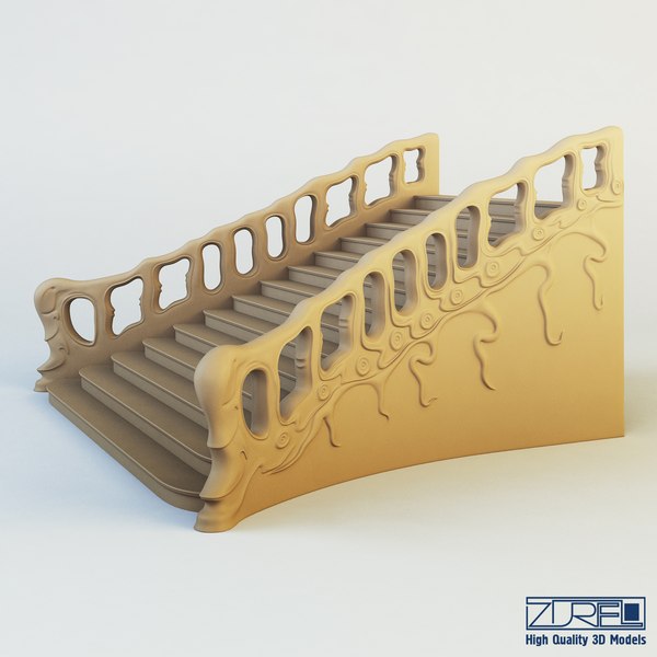 Stair STL Models for Download | TurboSquid
