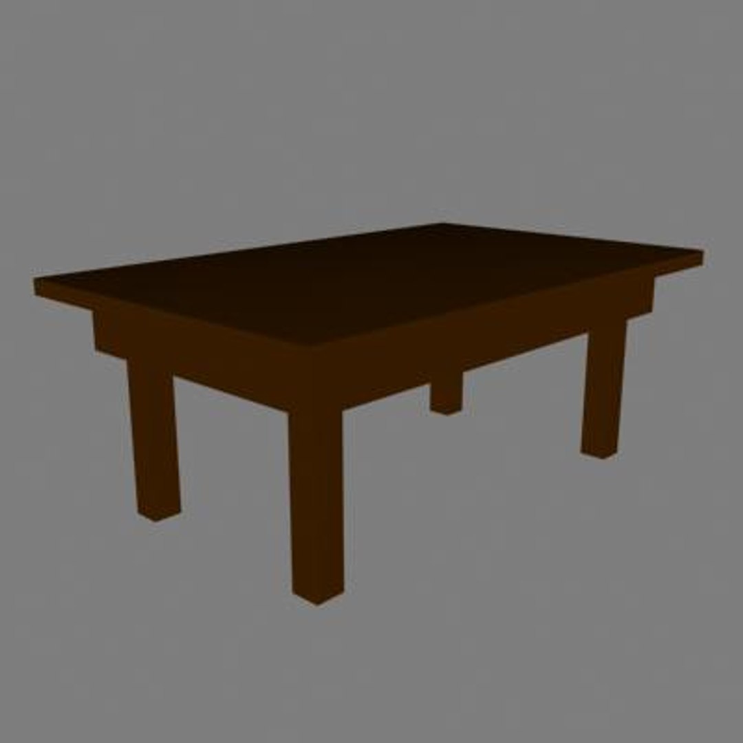 3d model table