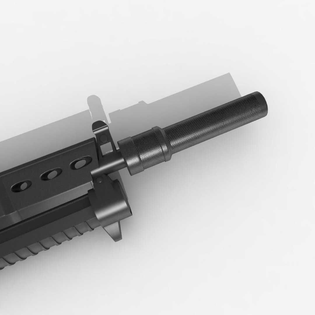 3d Pp-19 Bizon Submachine Gun