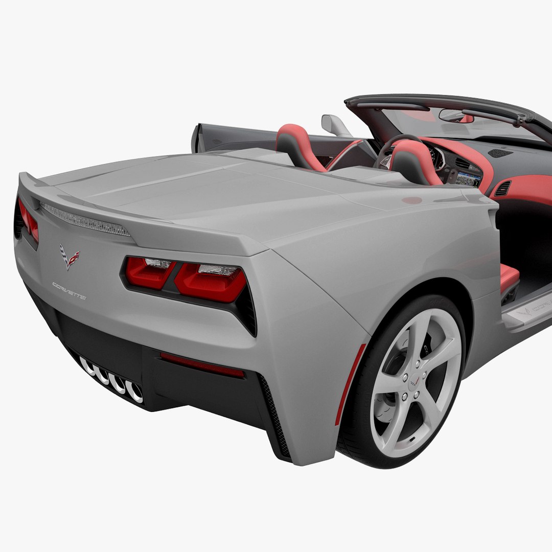 chevrolet corvette c7 stingray 3d max