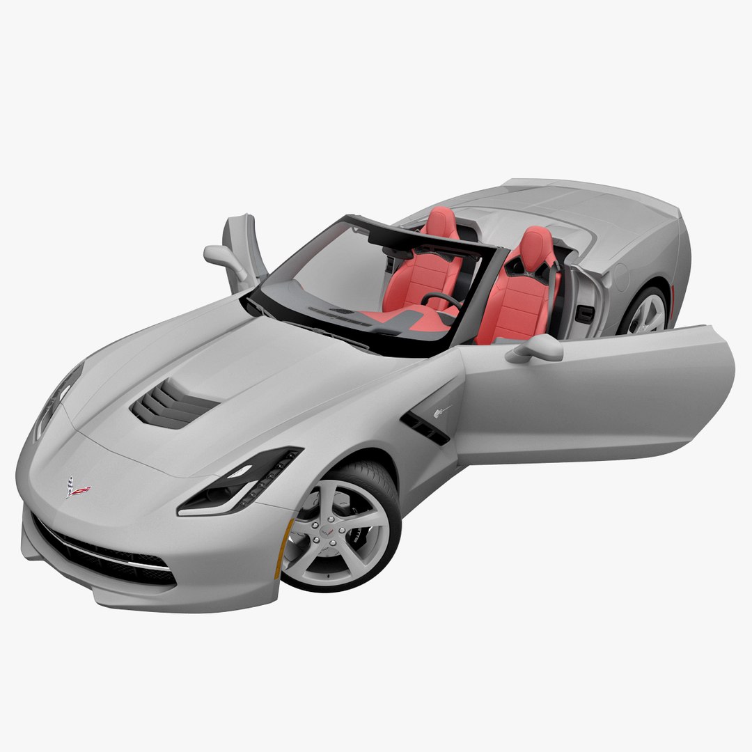 chevrolet corvette c7 stingray 3d max