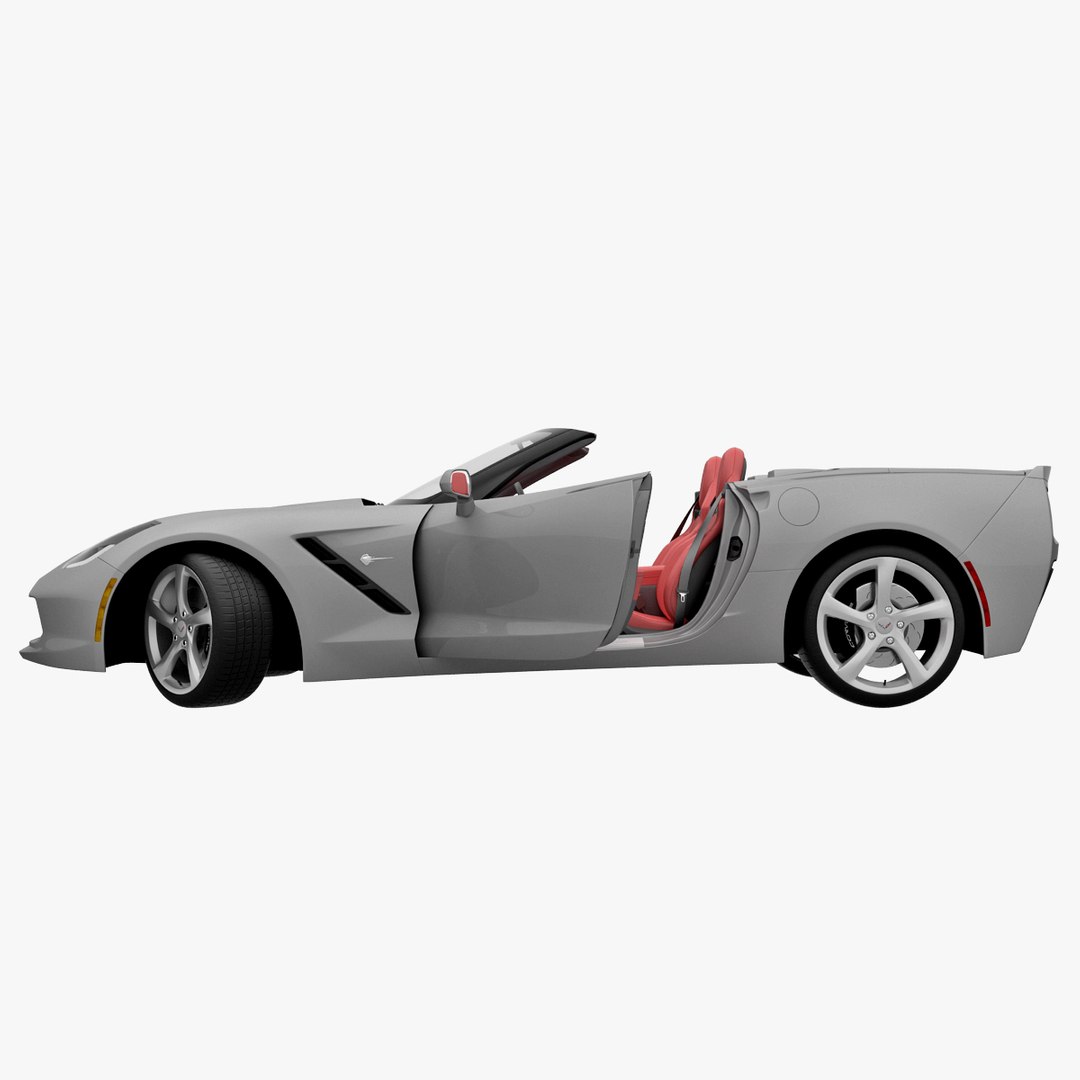 chevrolet corvette c7 stingray 3d max