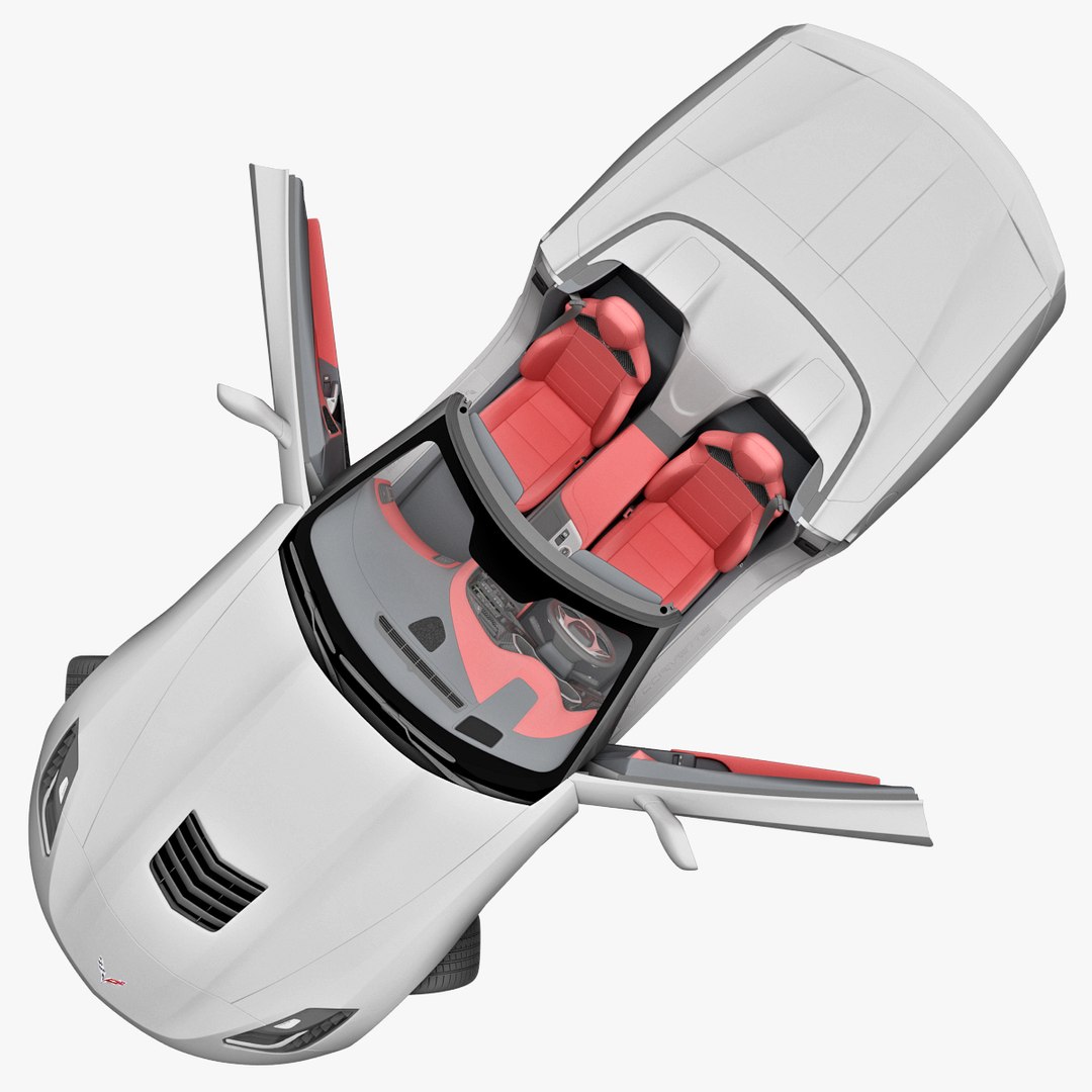 chevrolet corvette c7 stingray 3d max