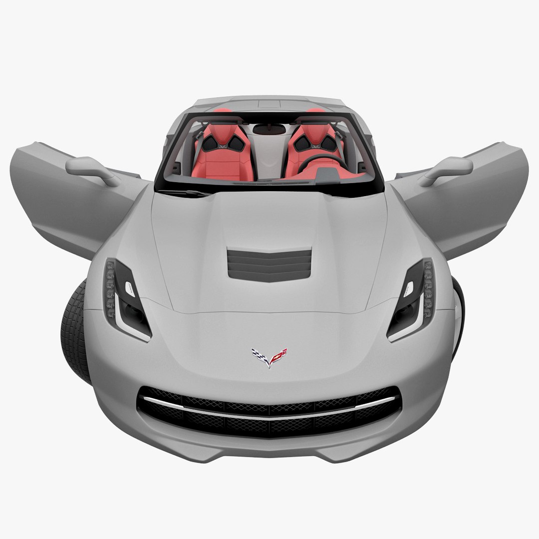 chevrolet corvette c7 stingray 3d max
