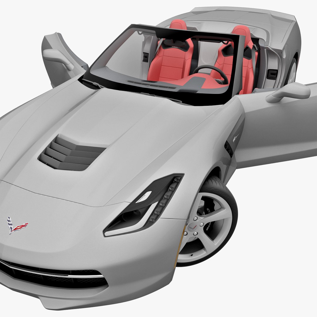 chevrolet corvette c7 stingray 3d max