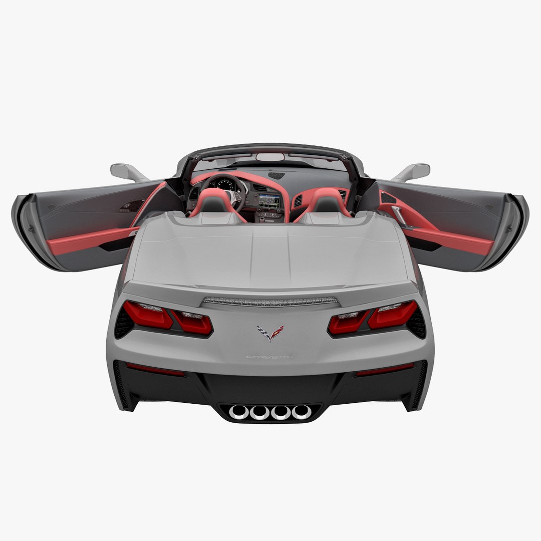 chevrolet corvette c7 stingray 3d max