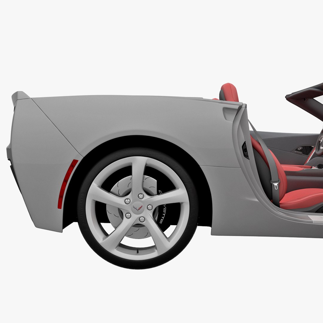 chevrolet corvette c7 stingray 3d max