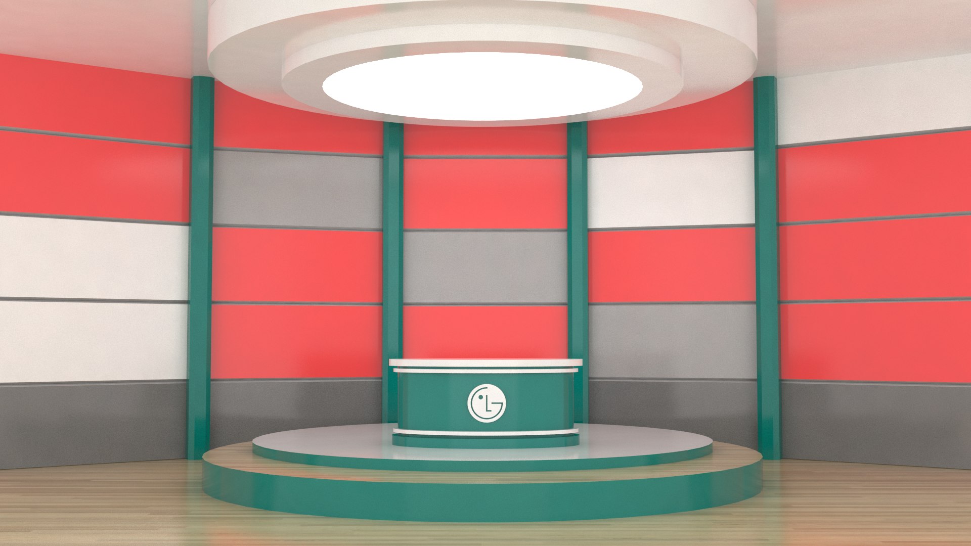 virtual studio 3d model