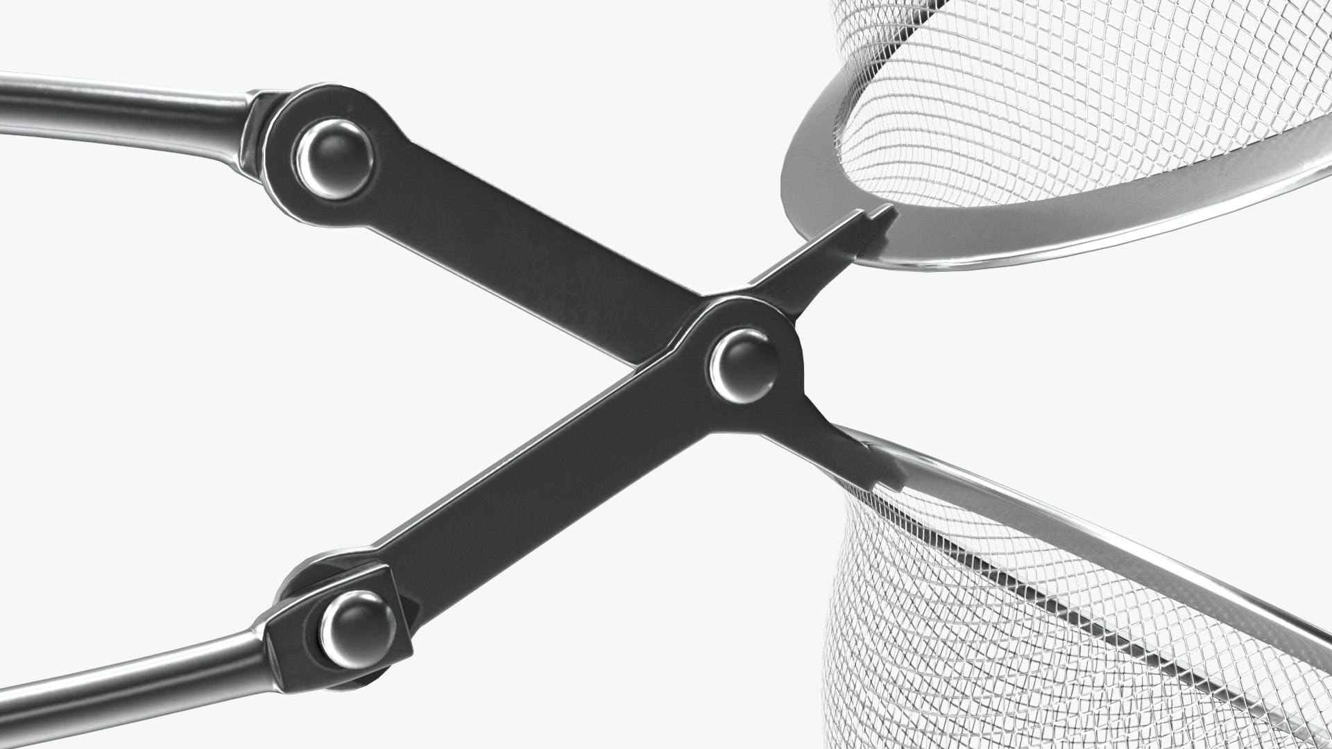 3D Mesh Tea Ball Strainer With Handle Open - TurboSquid 1771818