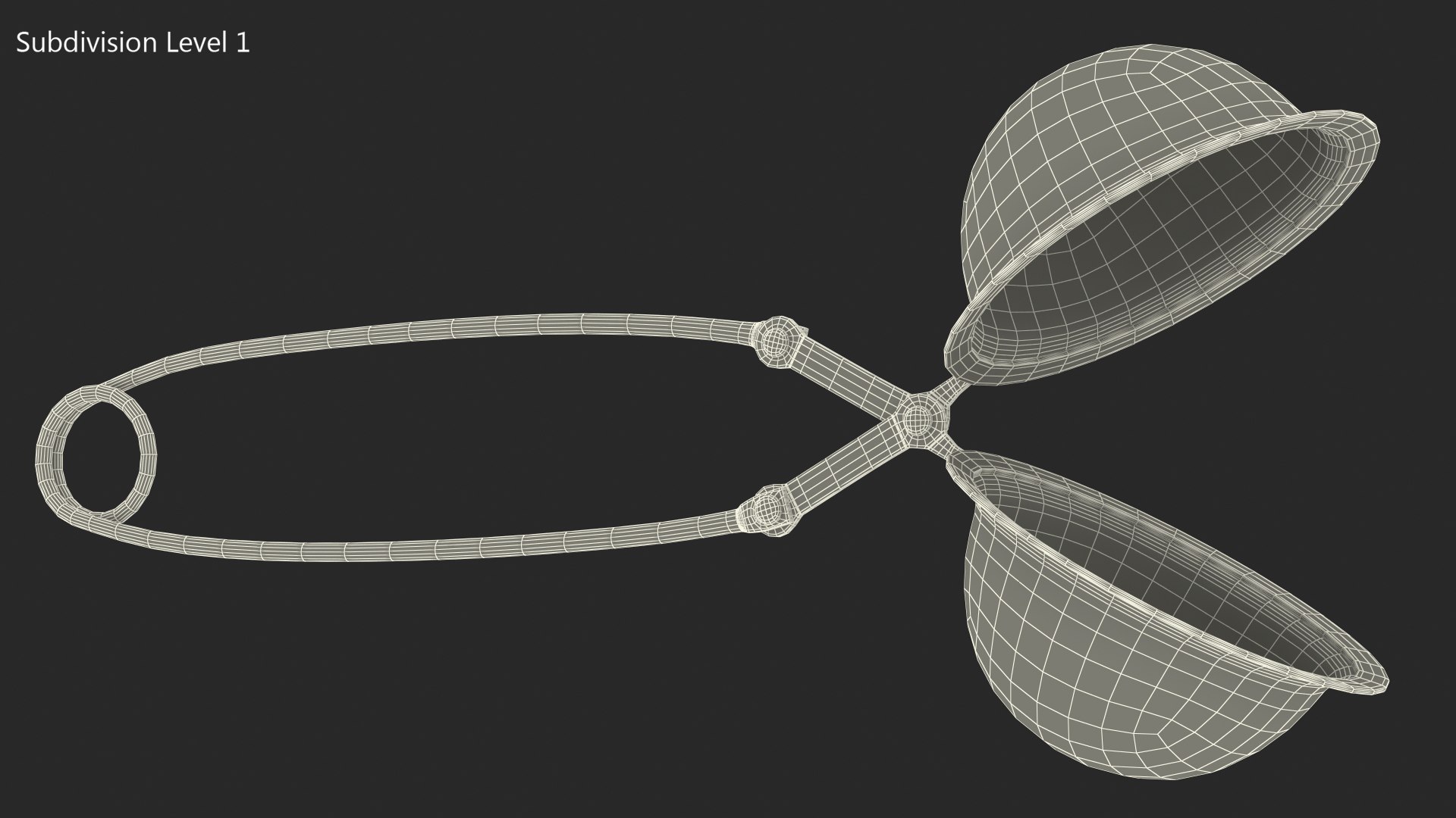 3D Mesh Tea Ball Strainer With Handle Open - TurboSquid 1771818