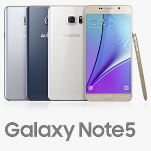 3D Samsung Galaxy Note 5 Models - Browse & Download Formats - TurboSquid