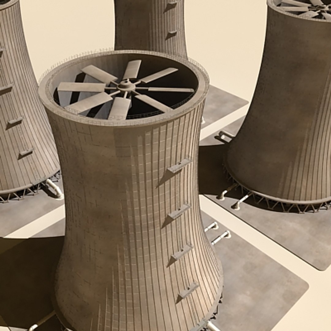 Maya Nuclear Cooling Tower