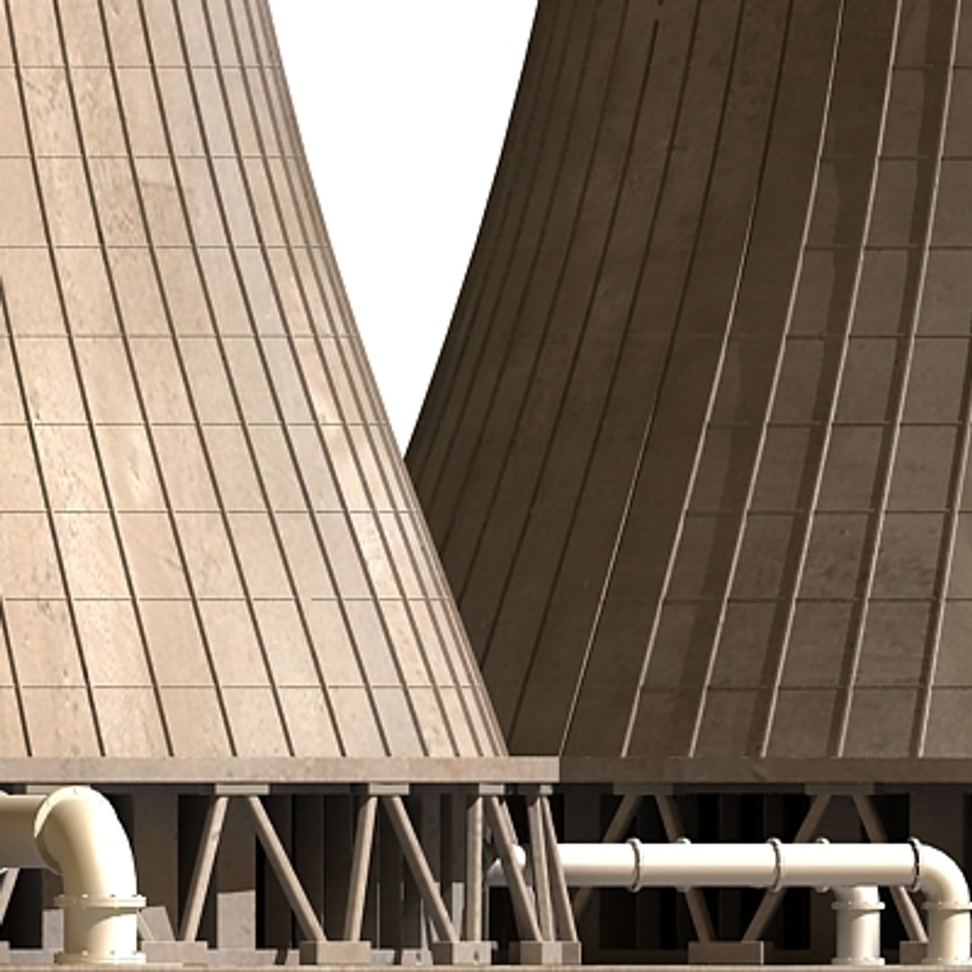 Maya Nuclear Cooling Tower
