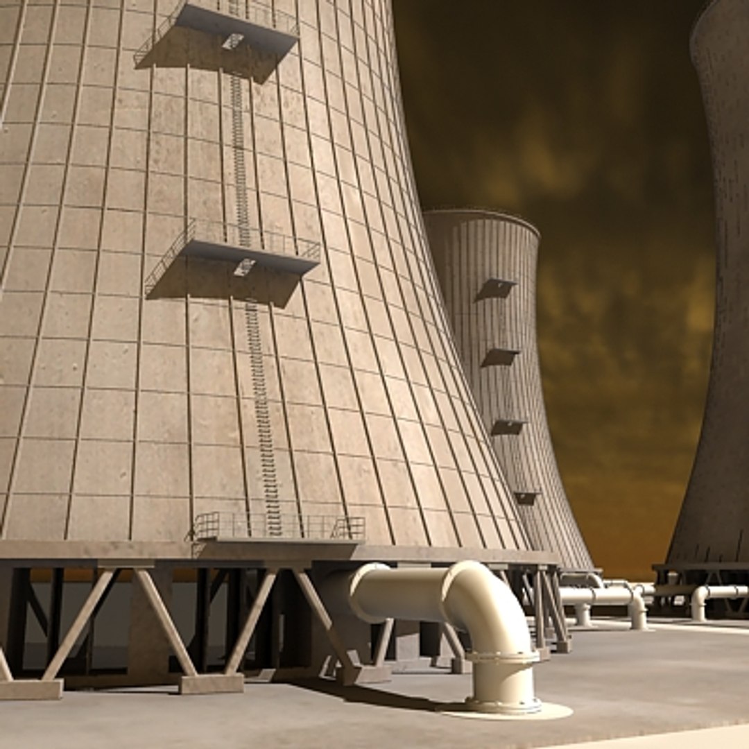 Maya Nuclear Cooling Tower