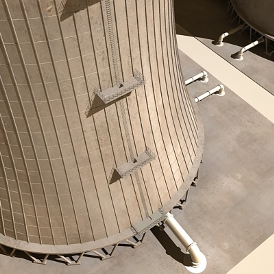 Maya Nuclear Cooling Tower