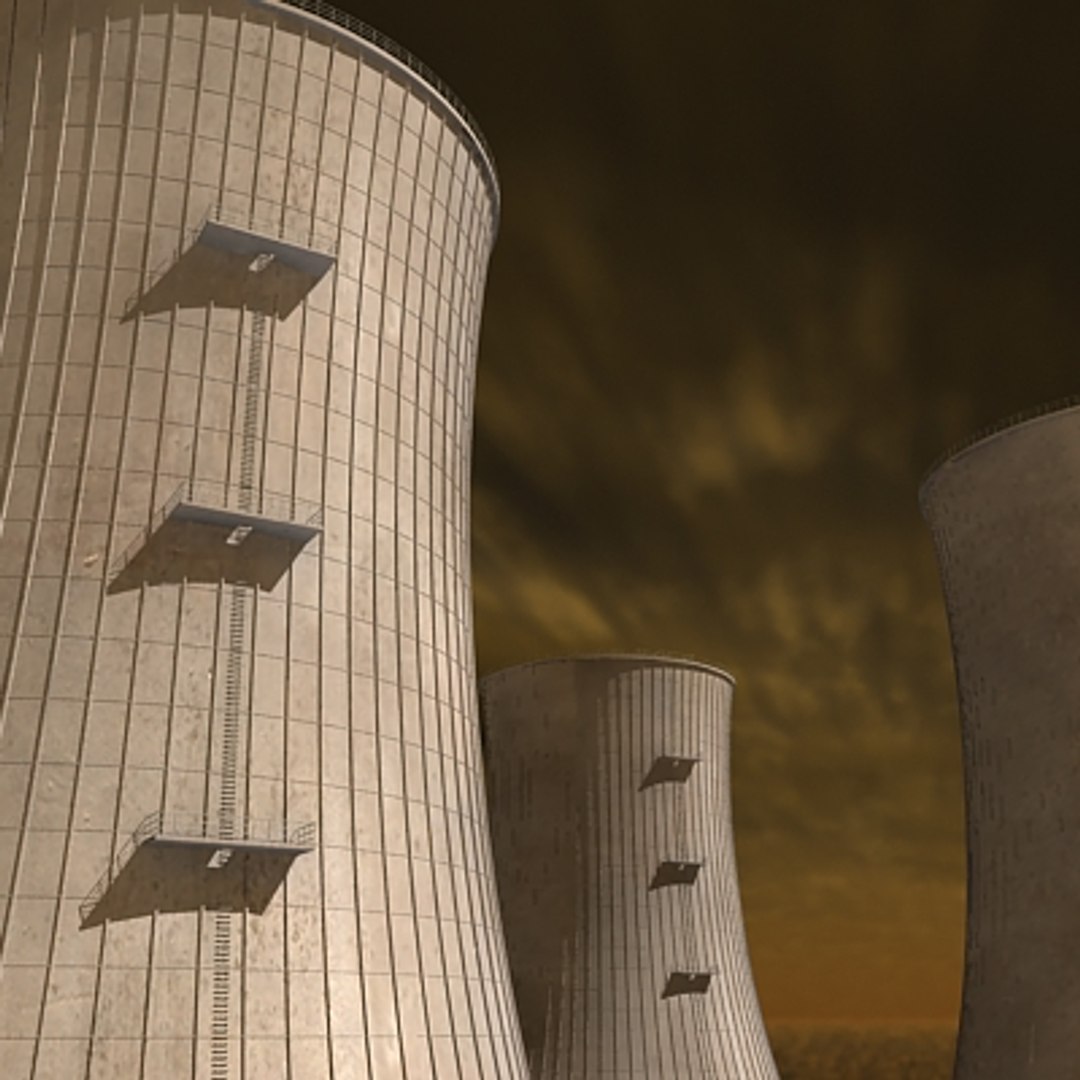 Maya Nuclear Cooling Tower