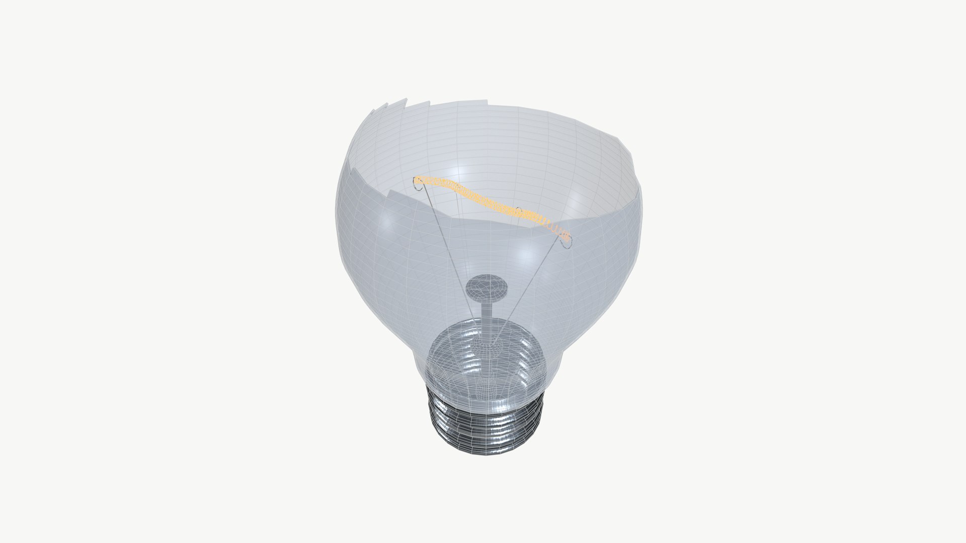 3D Broken Bulb Model - TurboSquid 2261457