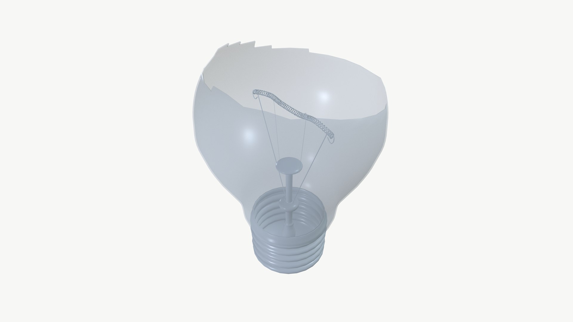 3D Broken Bulb Model - TurboSquid 2261457