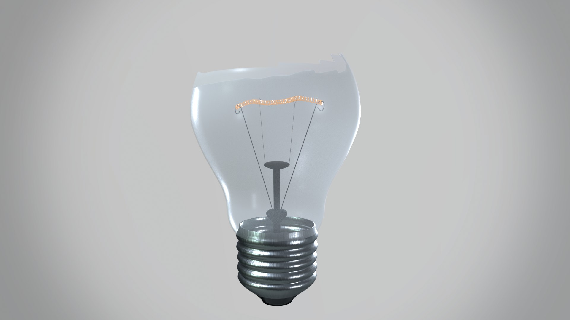 3D Broken Bulb Model - TurboSquid 2261457