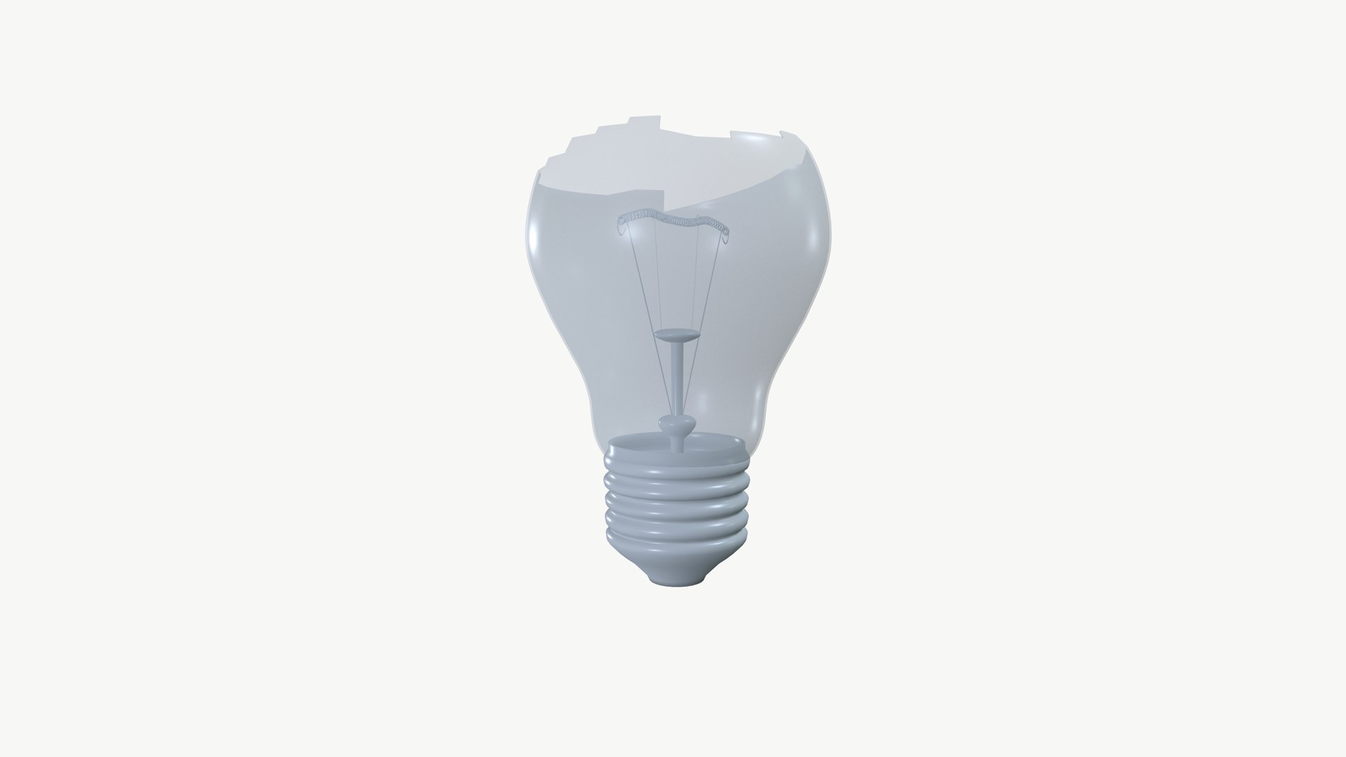 3D Broken Bulb Model - TurboSquid 2261457