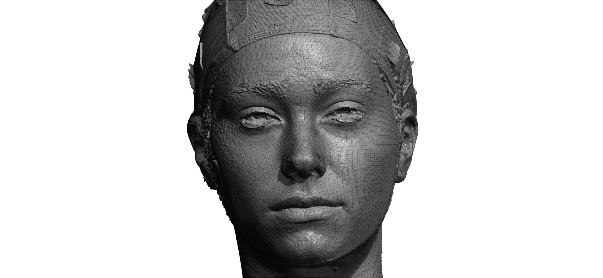 3D head human scan model - TurboSquid 1683045