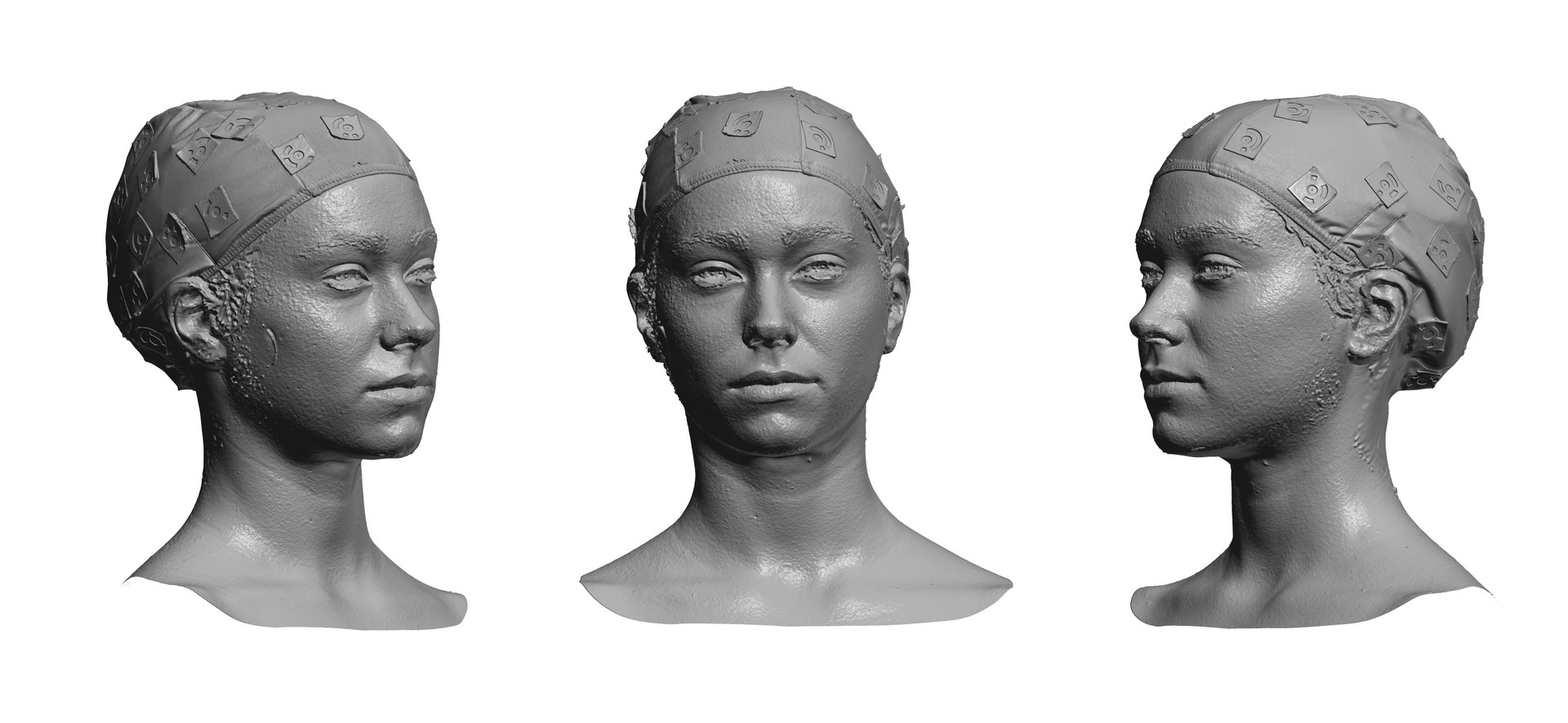 3D head human scan model - TurboSquid 1683045