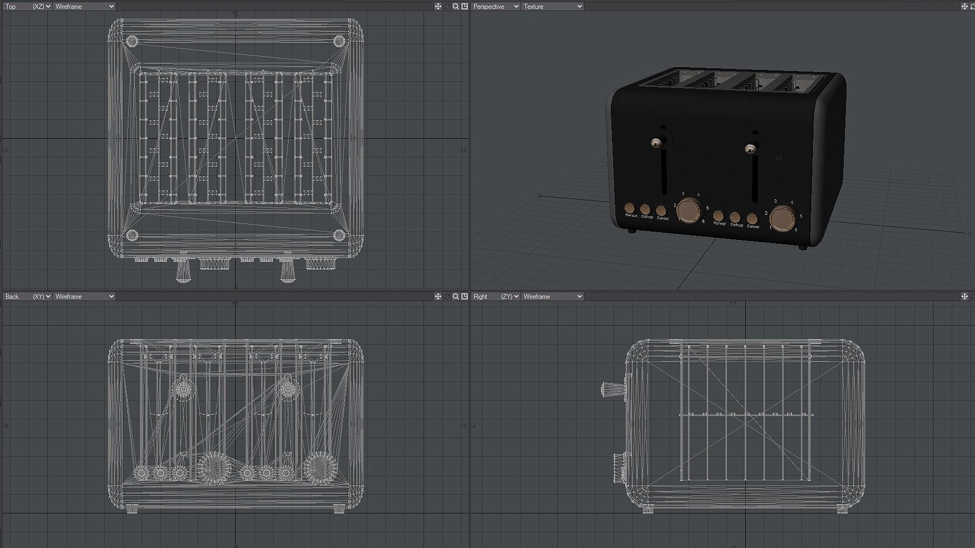 Toaster 3D - TurboSquid 1954722